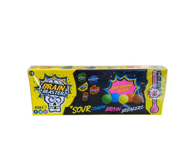 Brain Blasterz Sour Candy Brain Breaker – Candy Floss Land
