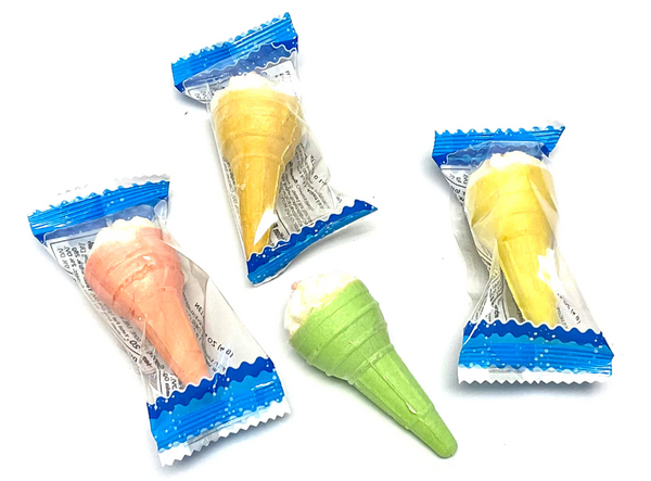 Snow Mallow Cones – Candy Floss Land